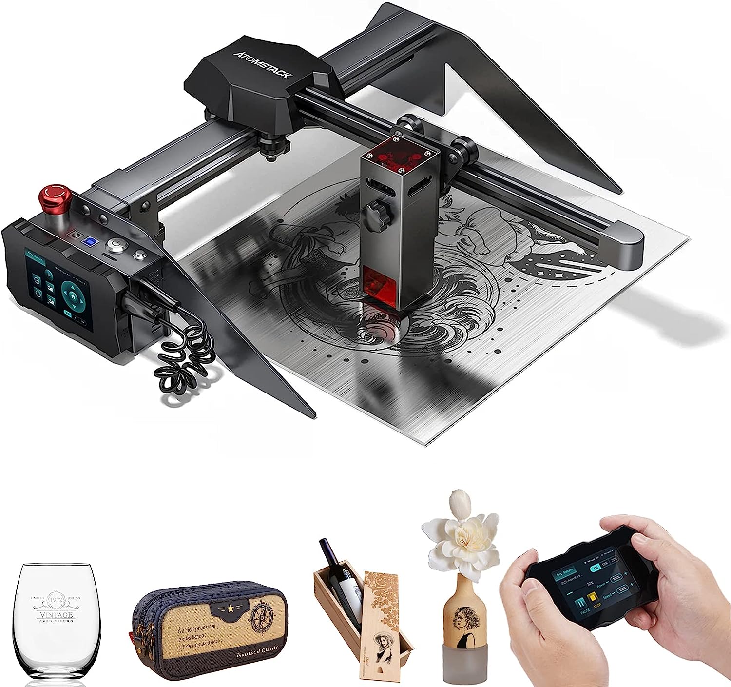 Atomstack P9 M40 Engraver Review 2024: All Possibilities